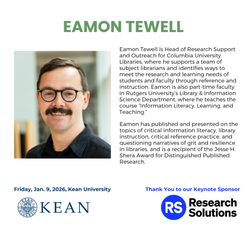 2026 NJAL Conference – VALE – Virtual Academic Library Environment of ...